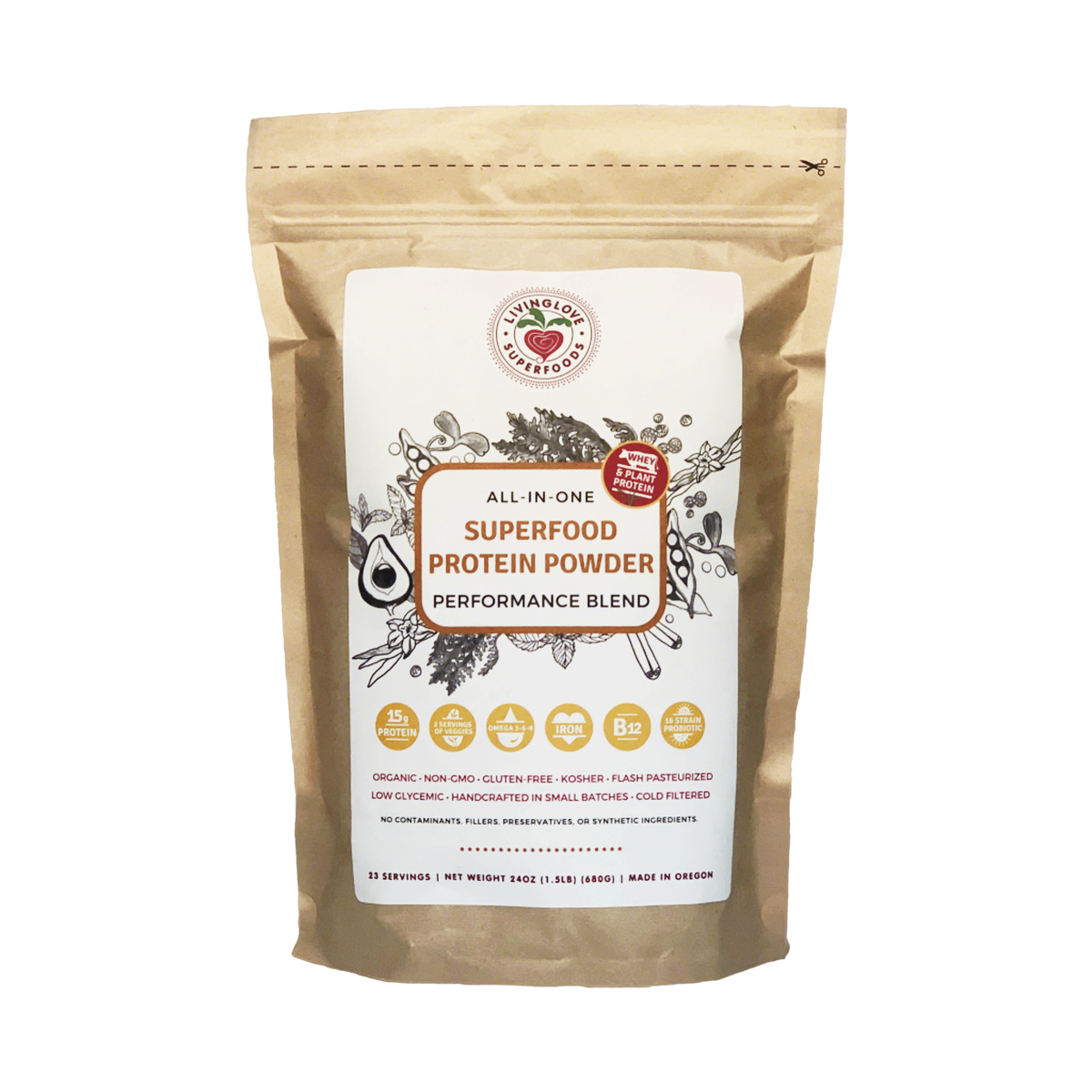 Performance Blend | Grass-Fed Whey & Superfood Protein Powder ...